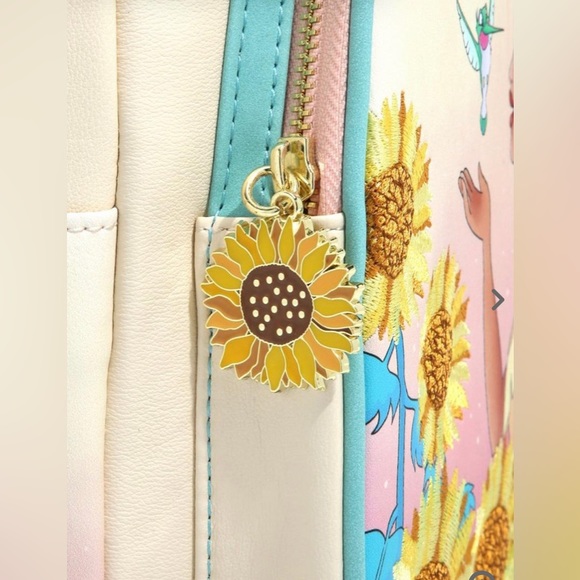 Loungefly | Bags | Loungefly Disney Pocahontas Sunflowers Mini Backpack ...